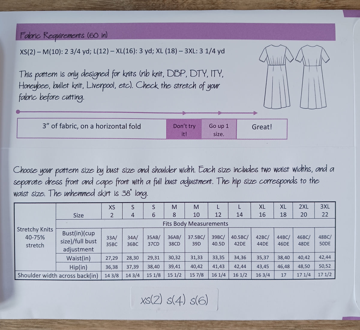 LEIA Dress | NITA Ladies Dress Pattern – Elegant Threads Co.